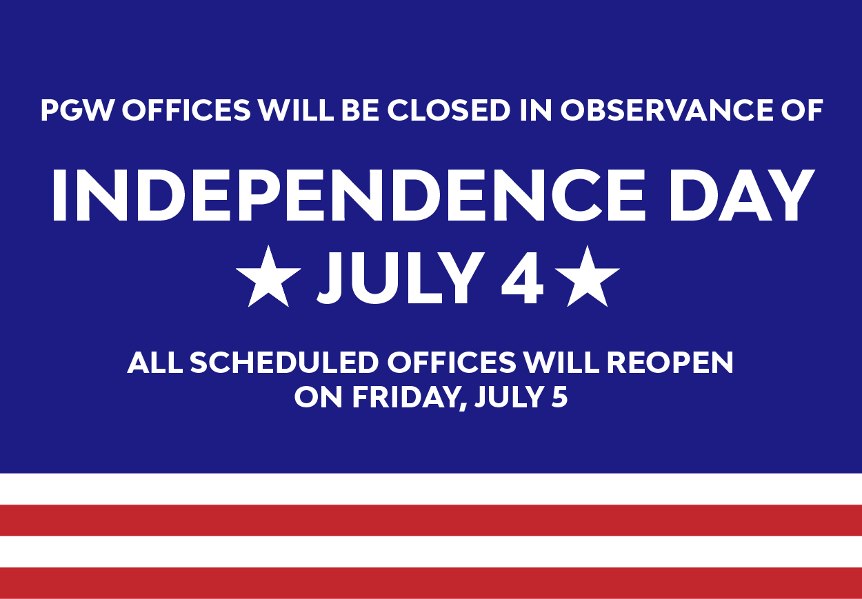 Welcome | PGW (Philadelphia Gas Works)