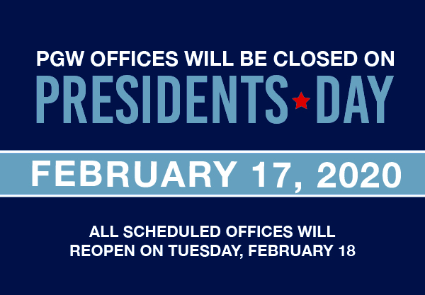 Welcome | PGW (Philadelphia Gas Works)